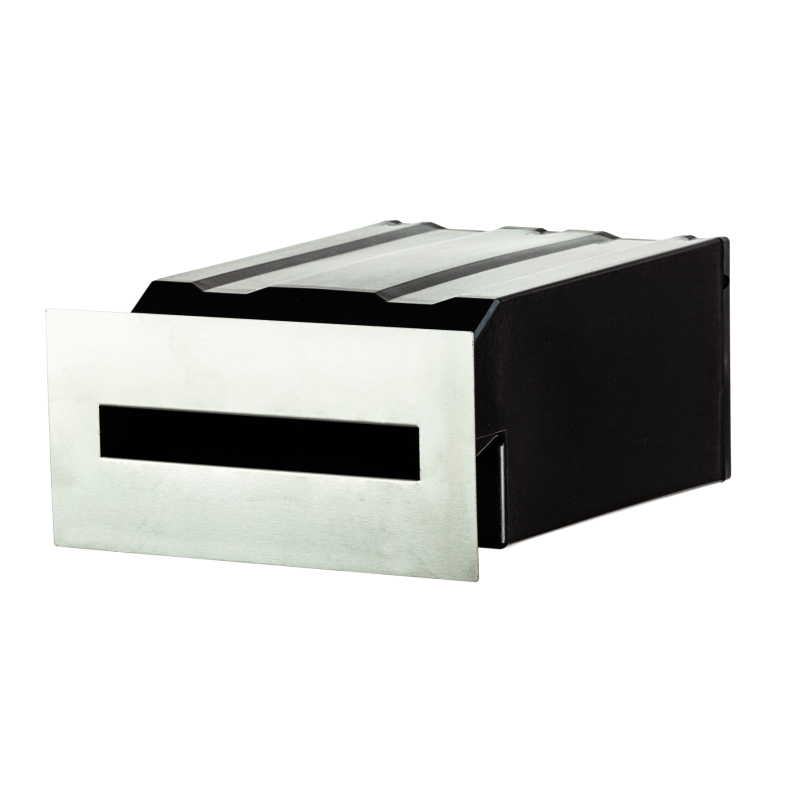 Masonry Insert Letterbox / Mailbox - Stainless Faceplate